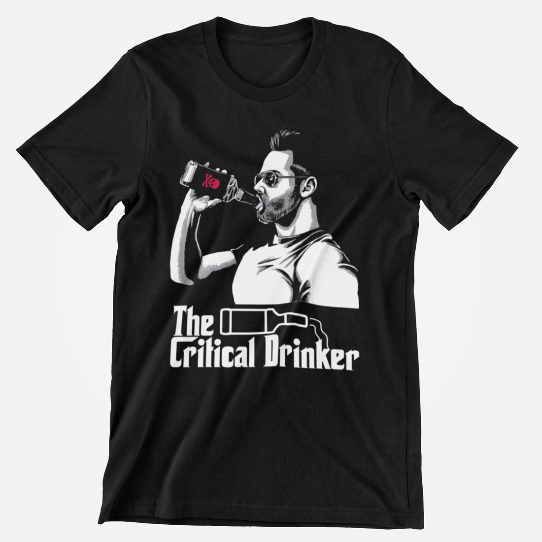 Godfather Drinker T-shirt, The Critical Drinker T-shirt
